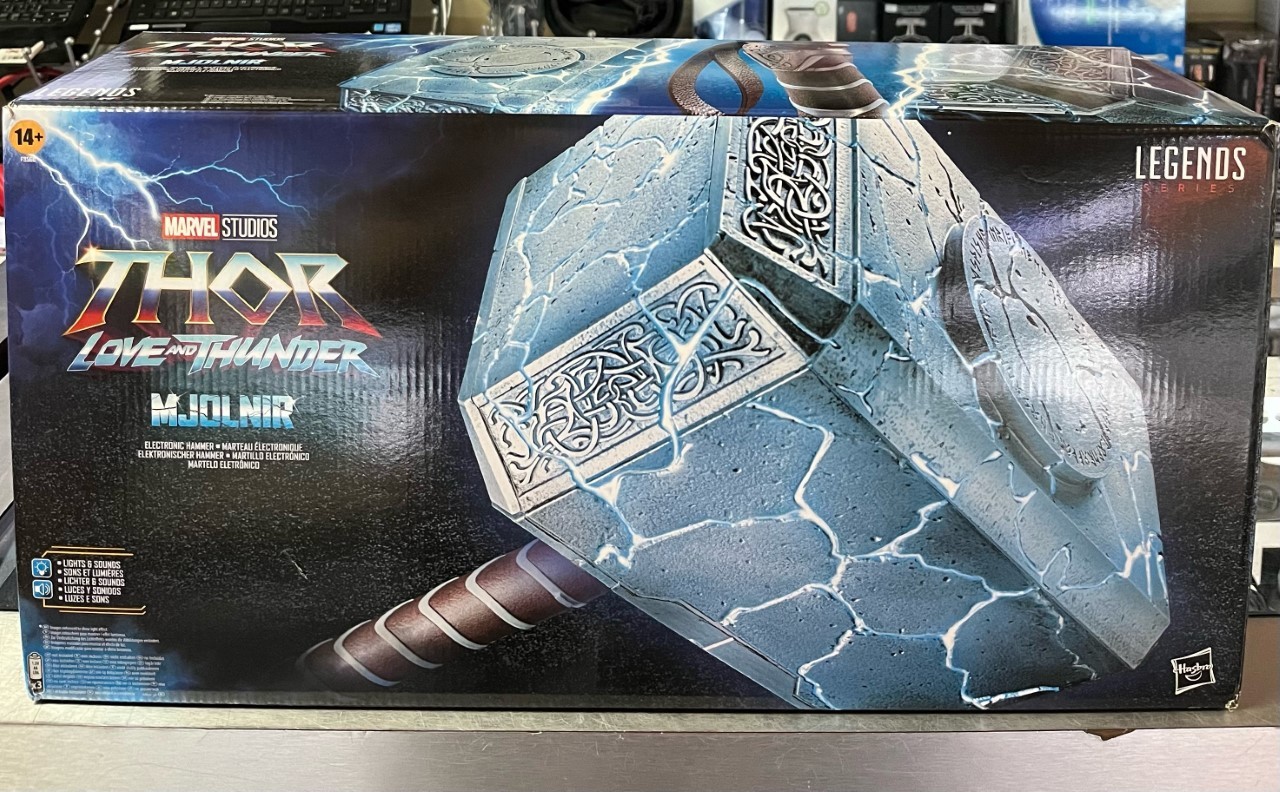Marvel Studios / Hasbro Thor Love And Thunder Mjolnir Lights And Sounds ...